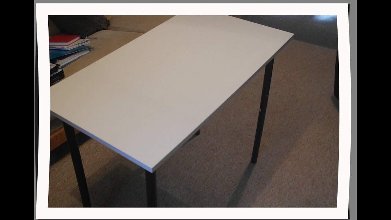 White Table Unboxing - YouTube