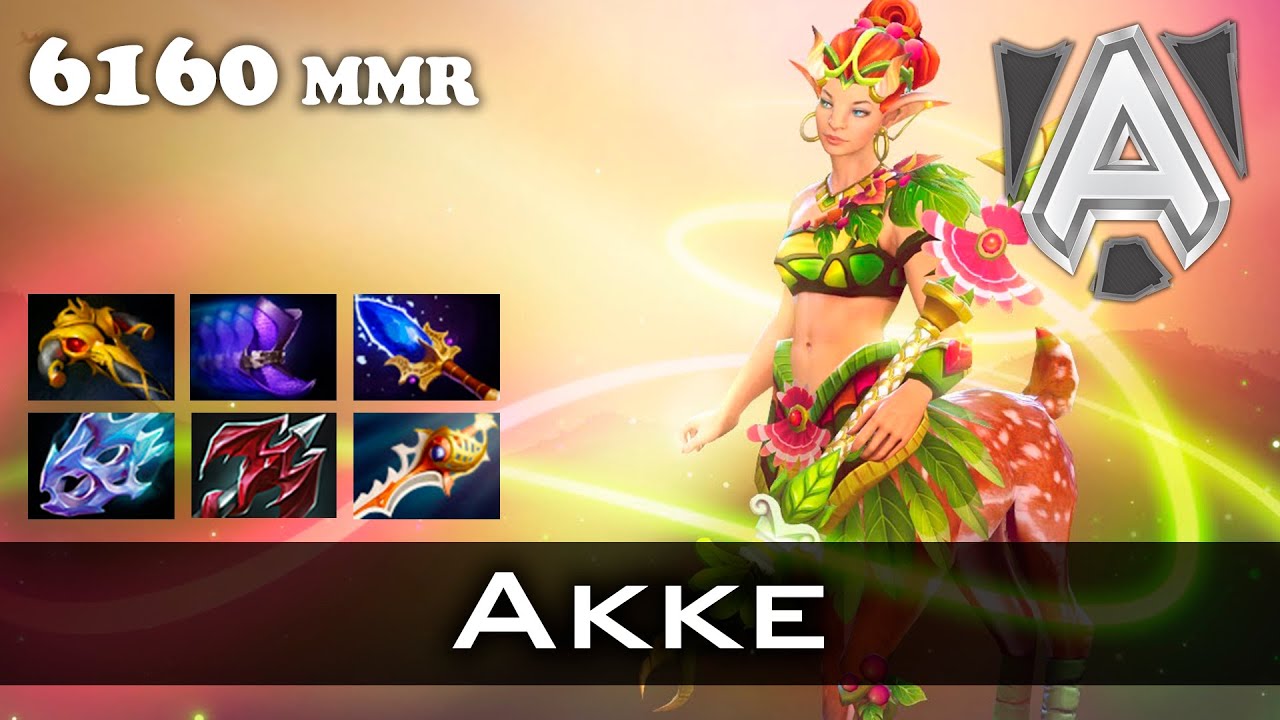 Dota 2 - Akke Enchantress - 6160 MMR Ranked Match - YouTube