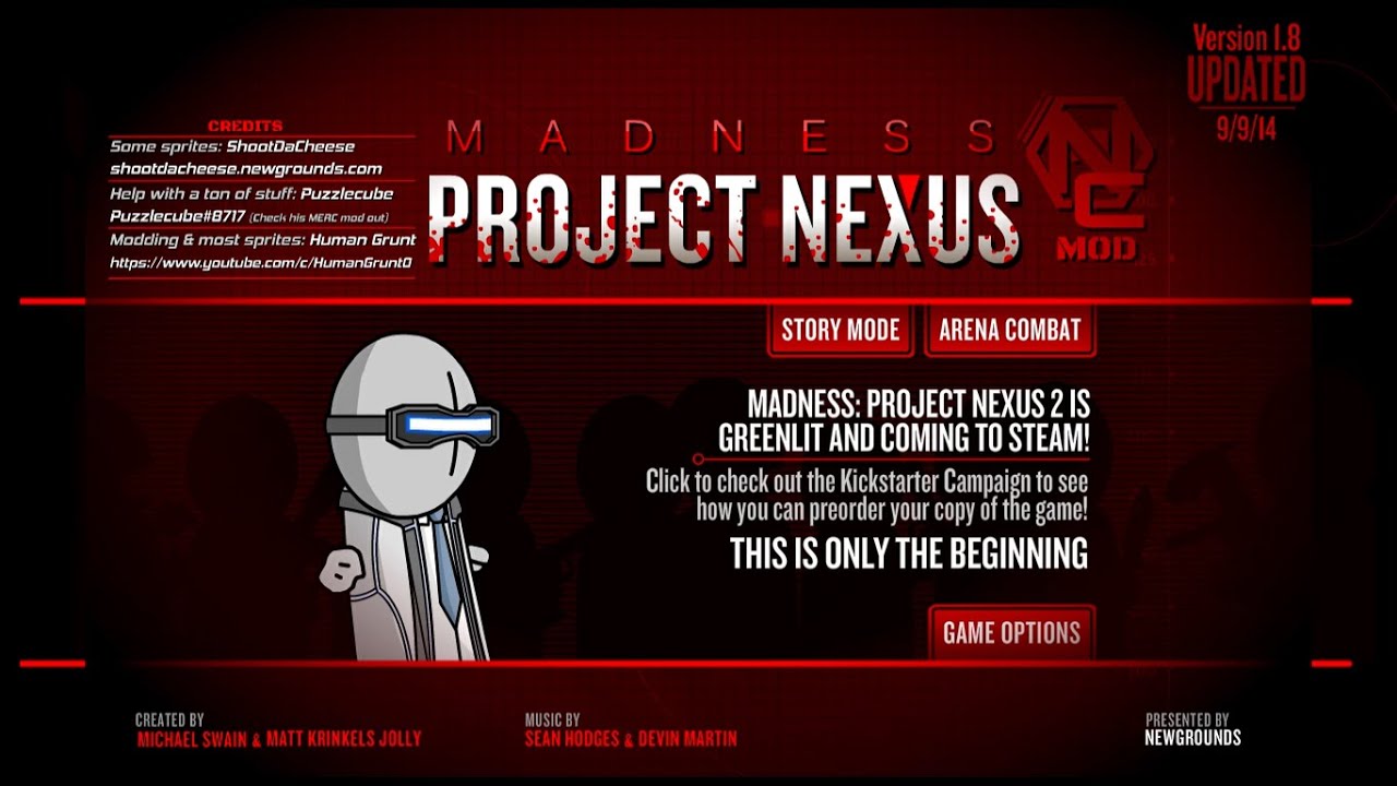 Madness Project Nexus Classic (Nexus Core Mod) Hard Mode: Episode1.5 ...