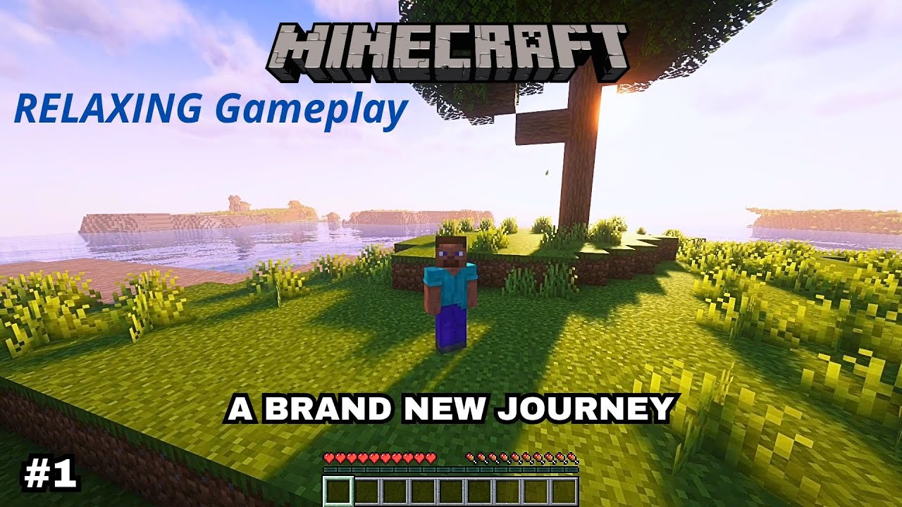 #1 - Creating the world - My Relaxing Minecraft World - YouTube