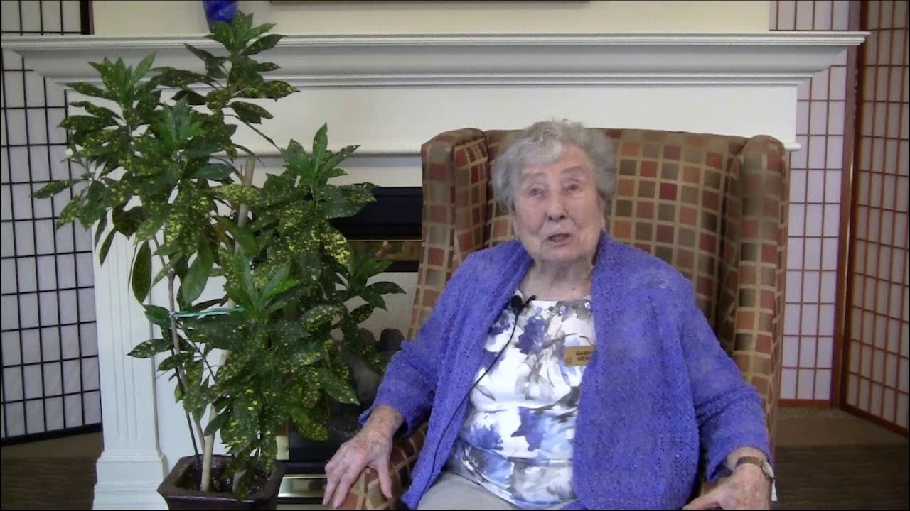 Gabrielle Bennett - The Courtyard Village Living History Project - YouTube