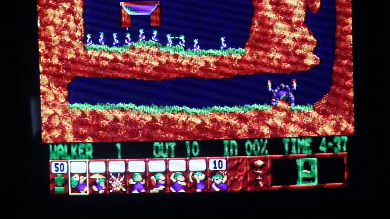 Lemmings Philips CDI Demonstration Disc Rgb 240P Sony PVM - YouTube