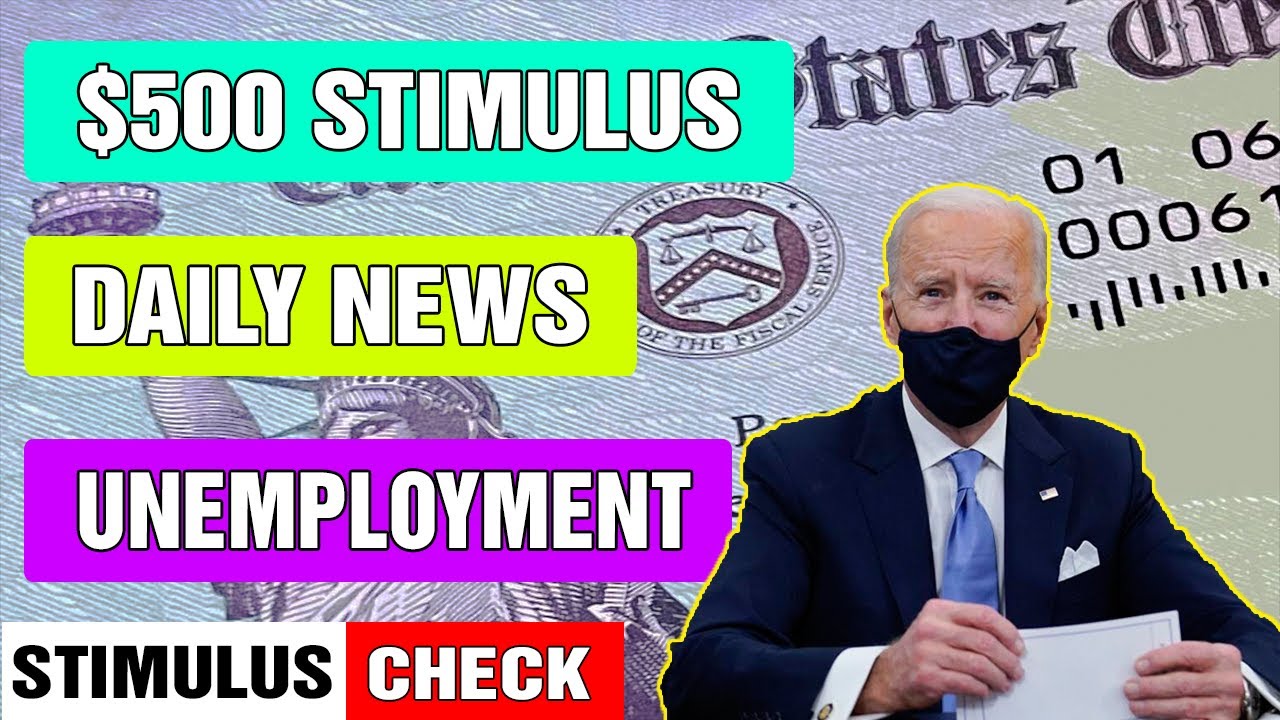 STIMULUS PACKAGE UPDATE - $500 STIMULUS ON THE WAY - DAILY NEWS - PUA ...