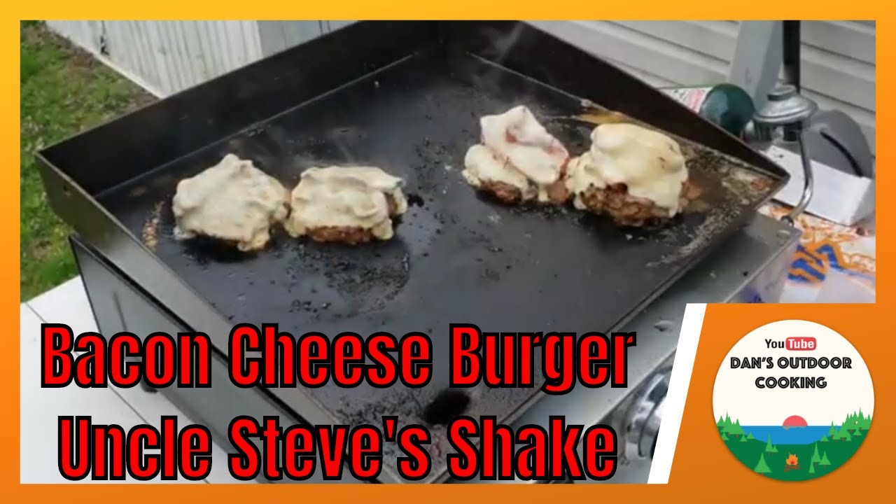 Bacon Cheese Burgers - Uncle Steve's Gator Shake - YouTube