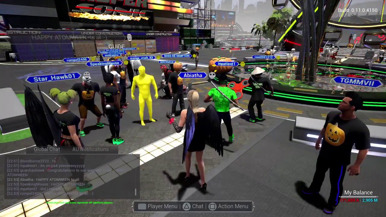 Atom Universe - Happy Atomween! - Halloween Party In The Hub with Intro ...