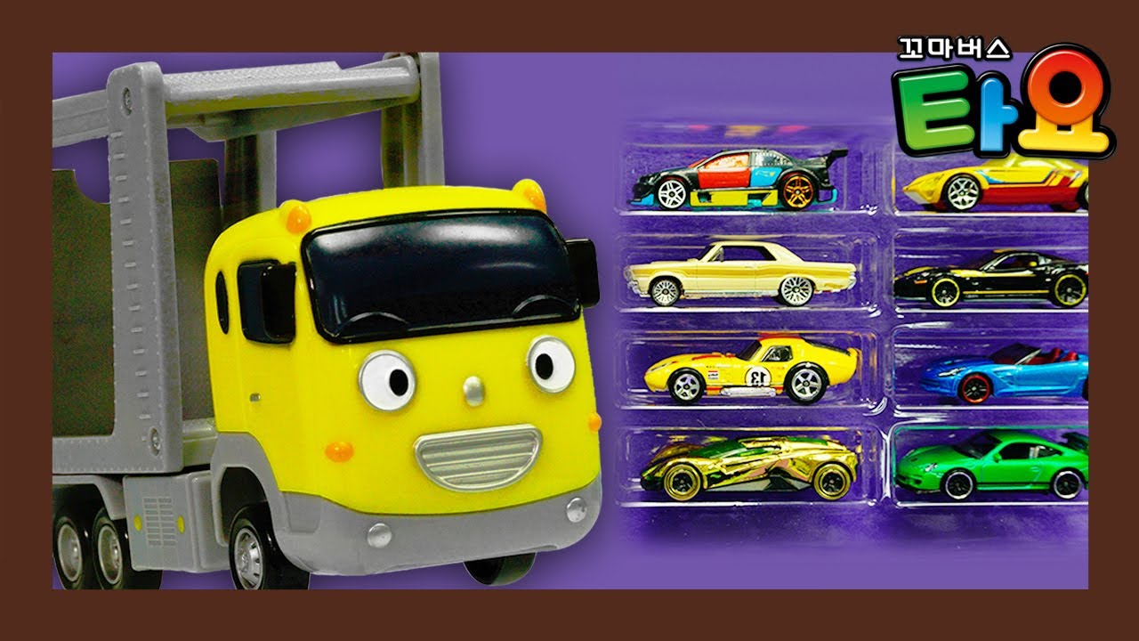 Tayo Carry the Car Carrier l What does car carrier do? l Tayo Job ...