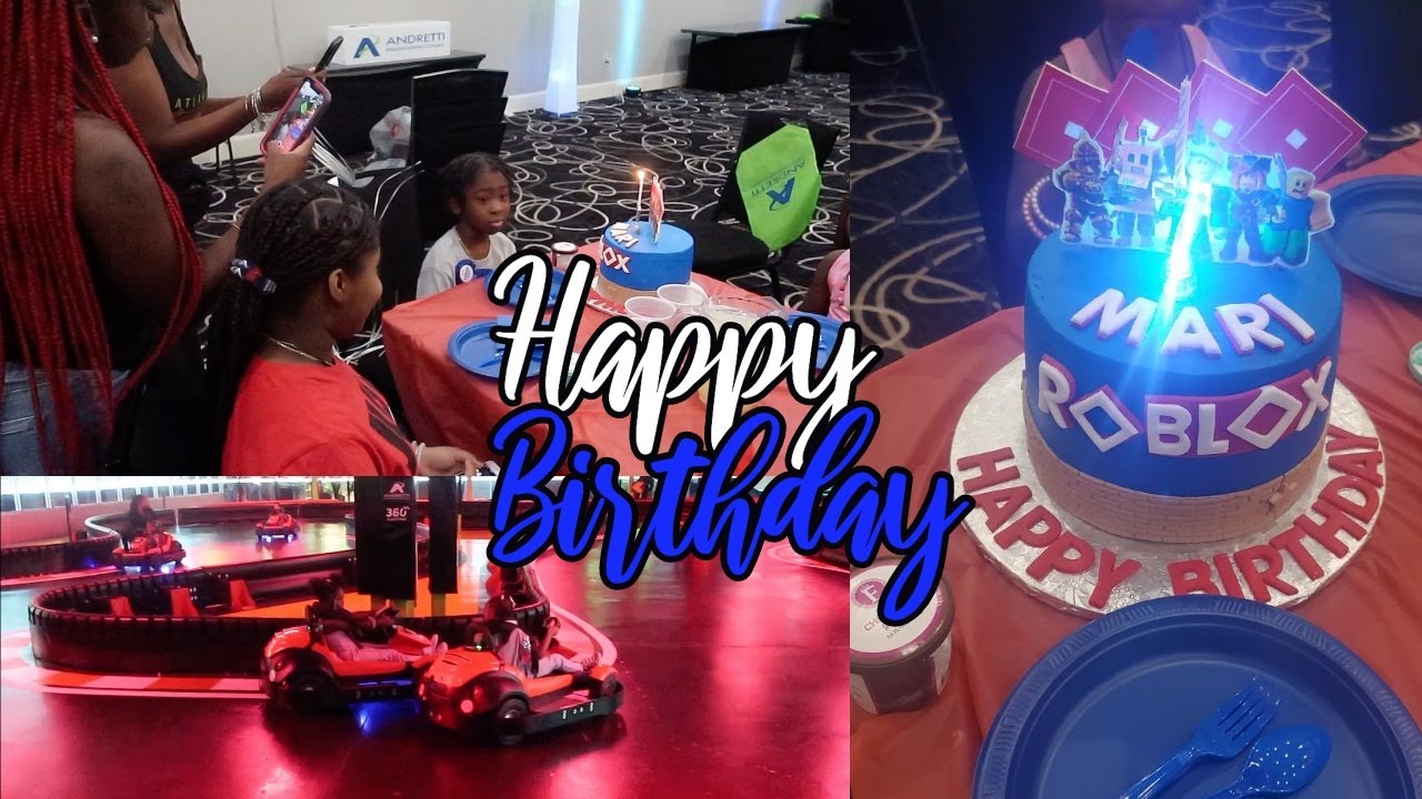 BIRTHDAY CELEBRATION AT ANDRETTI! (Happy 7th Bday Kamari!!🎉) - YouTube