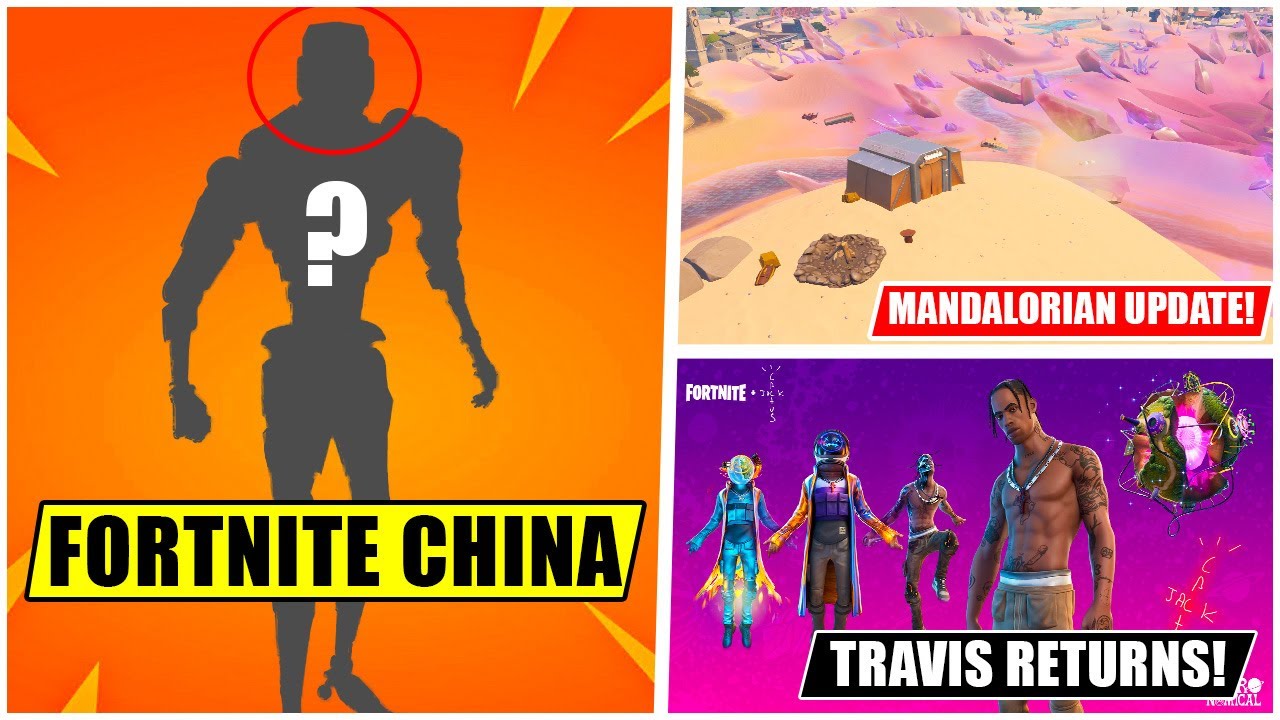 NEW *FORTNITE UPDATE: TRAVIS *SCOTT RETURNING! TERMINATOR CHINA VERSION ...