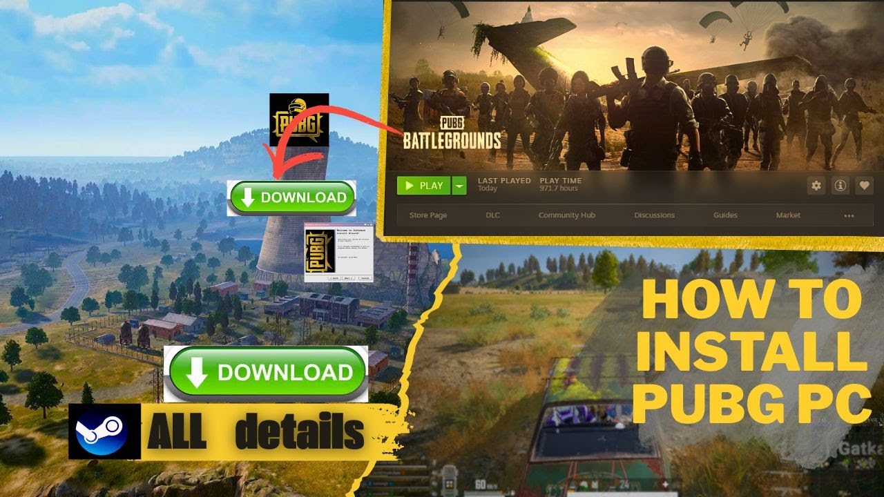 🖥️ PUBG PC Installation Guide + My Gaming Setup (RTX 4060Ti + LG ...