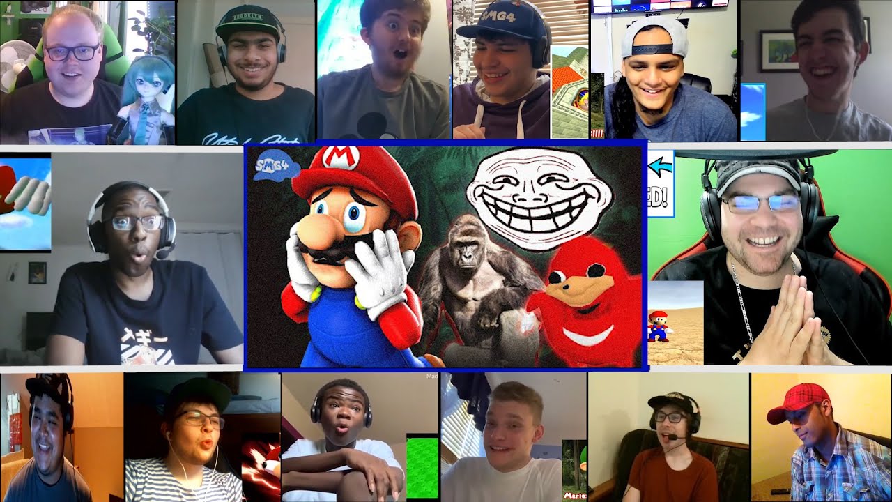 SMG4: The Internet Graveyard REACTIONS MASHUP - YouTube