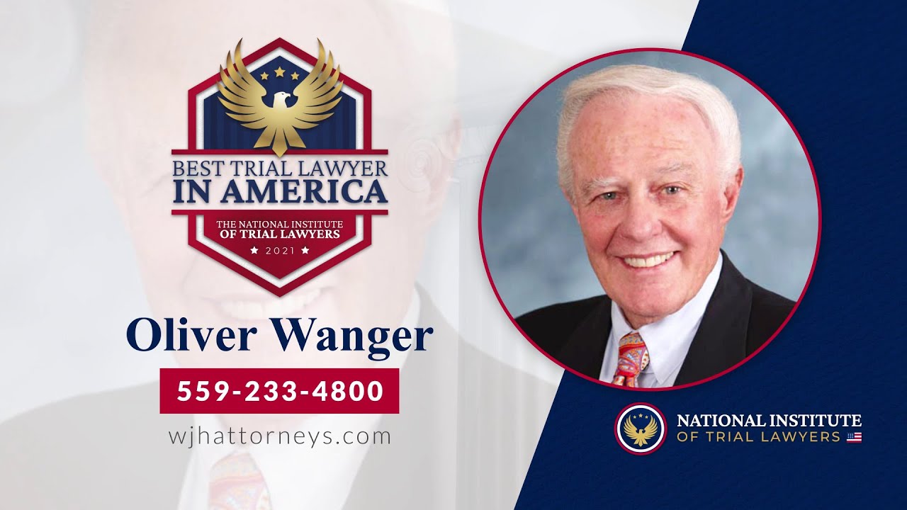 Oliver Wanger | National Institute of Trial Lawyers - YouTube