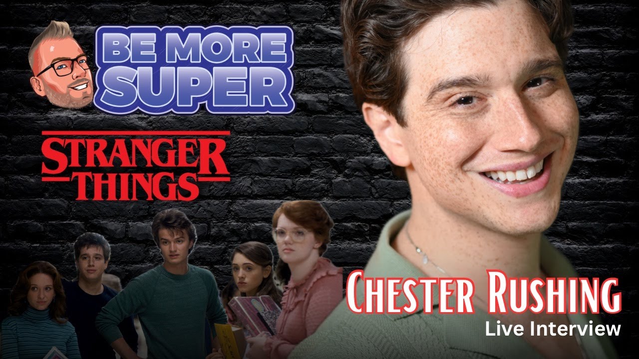 🎙️ Stranger Things Star Chester Rushing – Interview From Our Charity ...