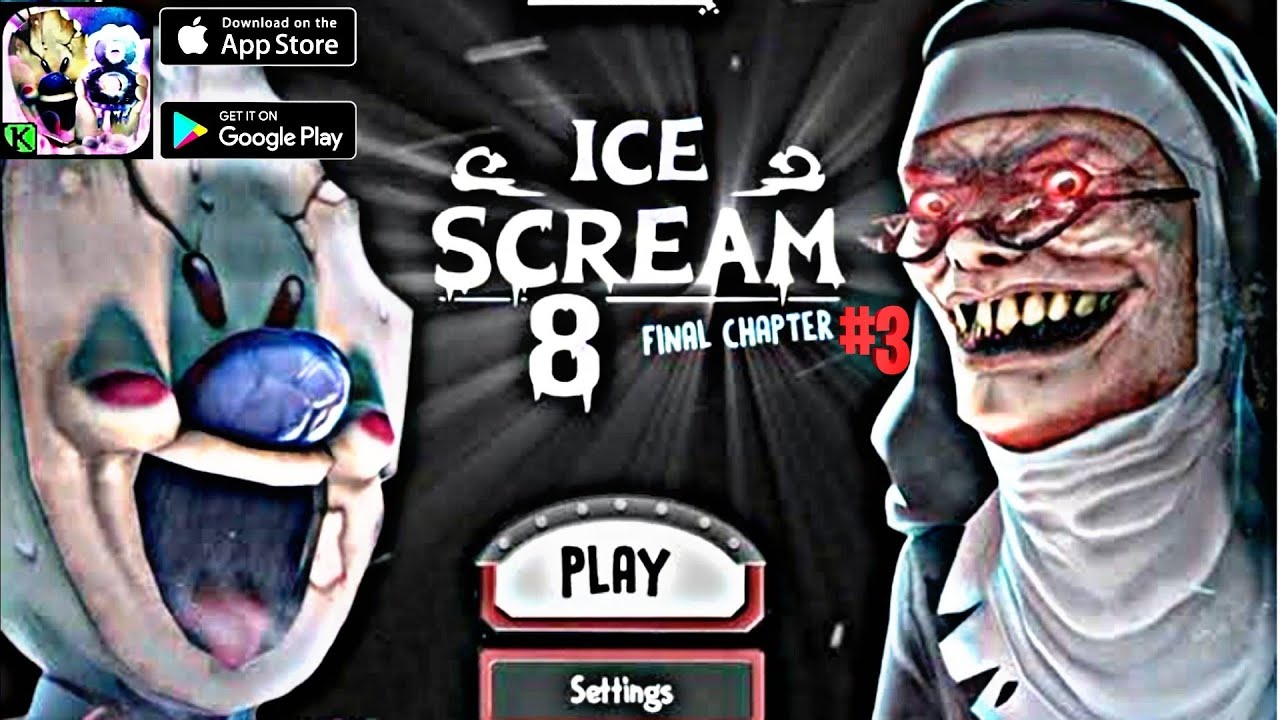 Ice Scream 8 - Gameplay Walkthrough Part 3 - Full Game + Both Endings ...
