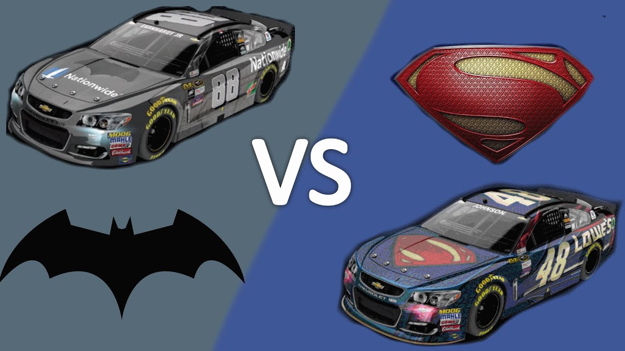NASCAR Authentics Review Batman Vs Superman - YouTube