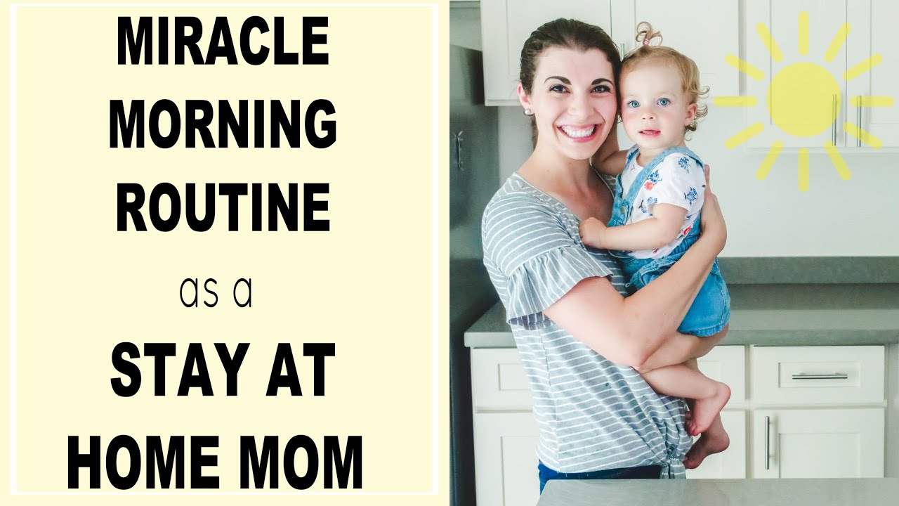 PRODUCTIVE morning routine as a stay at home mom - YouTube