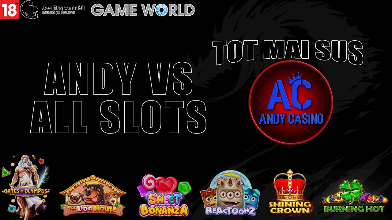 🔴LIVE 🔞ANDY CASINO NR.902🔥ANDY VS ALL SLOTS PE GAMEWORLD-HAI CU MAX WIN ...