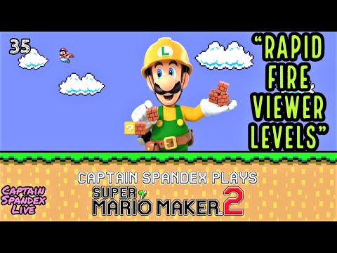 Super Mario Maker 2 | Rapid Fire Viewer Levels #35 - YouTube