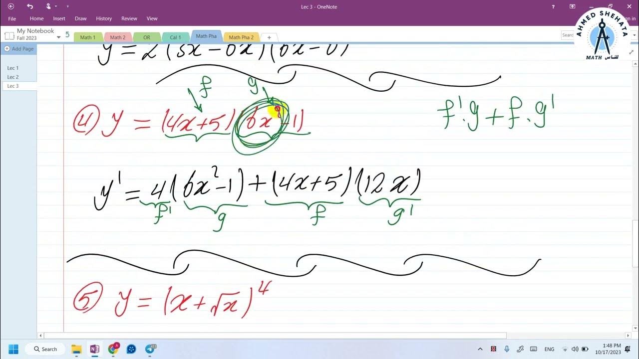 Math (Phar) | Lec 3 - YouTube