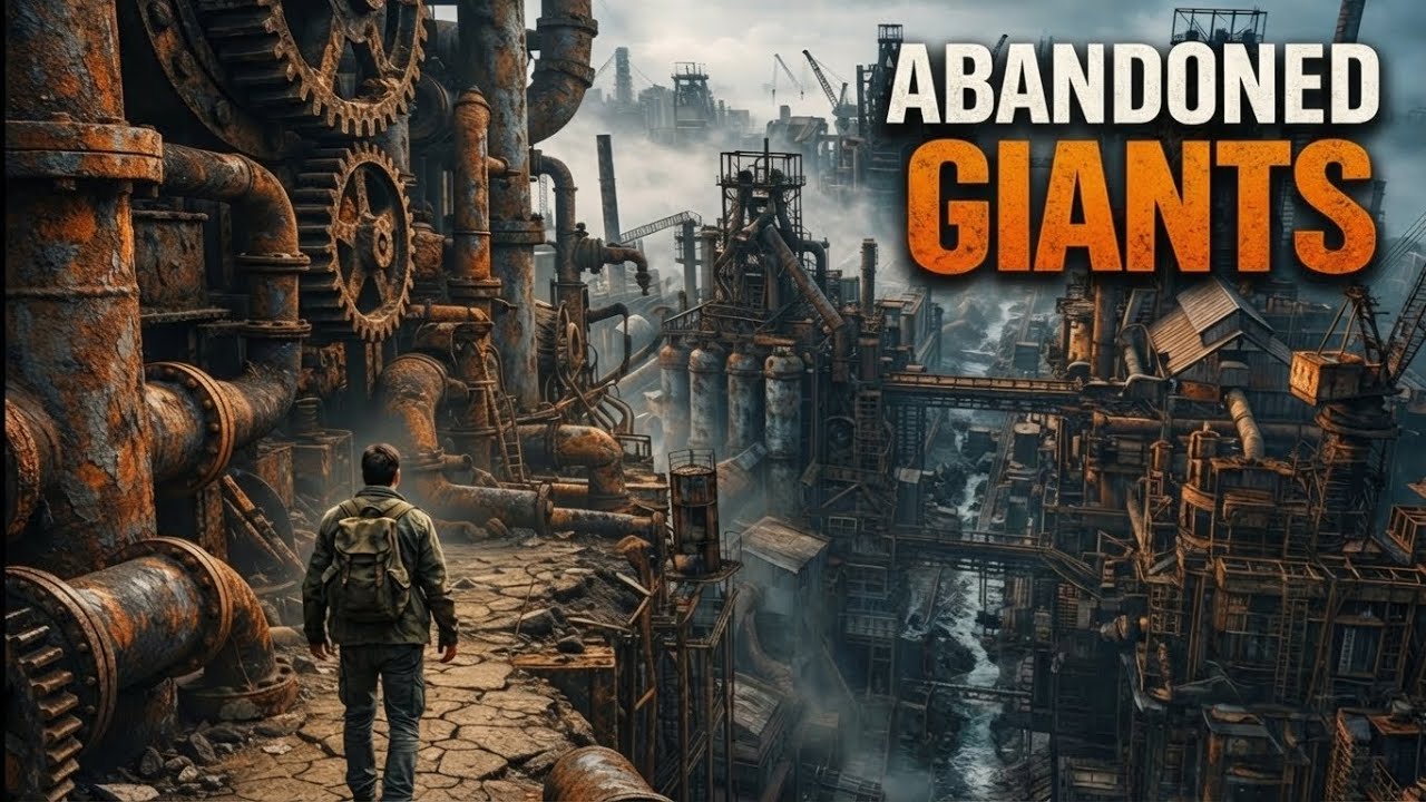 Inside an Abandoned Factory Massive Rusted Machines Frozen in Time ...