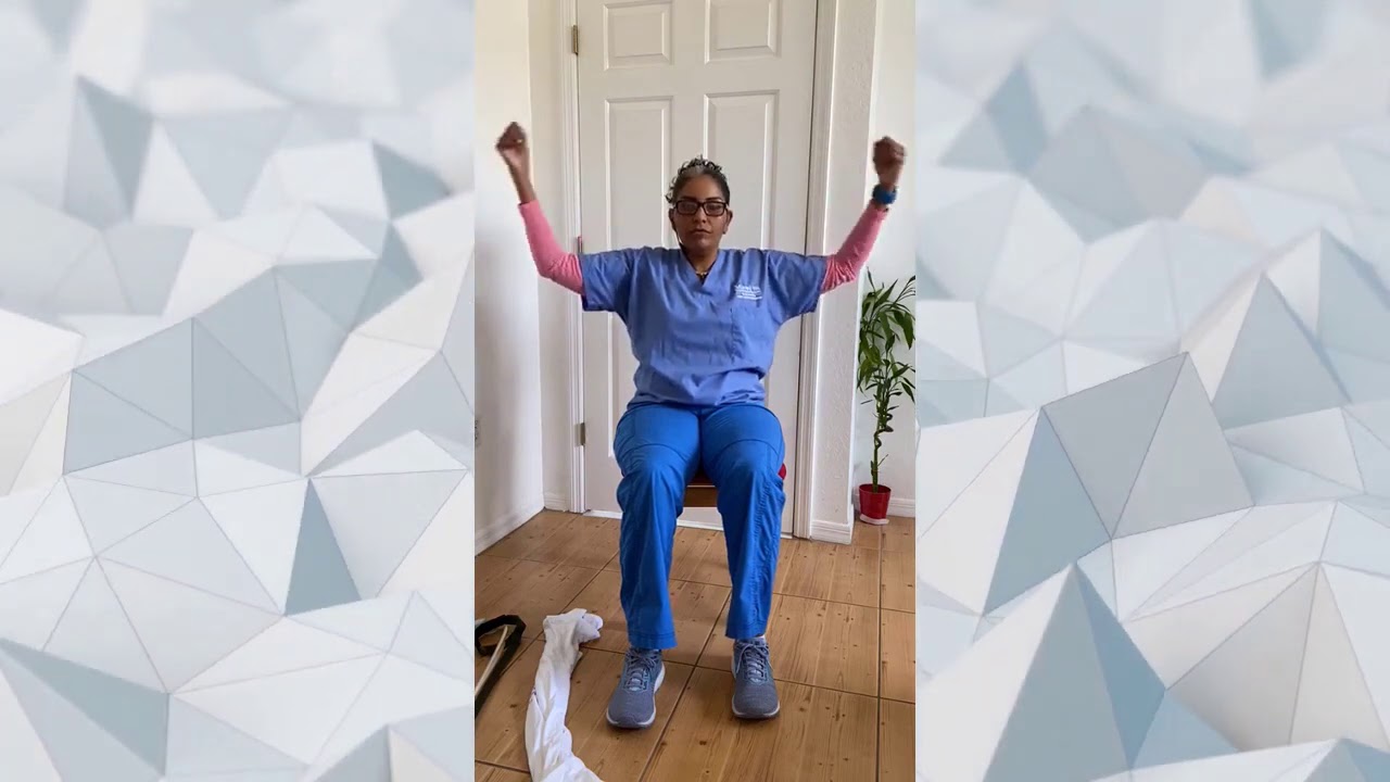 Seated Exercise Upper Extremity - 20 min. - YouTube