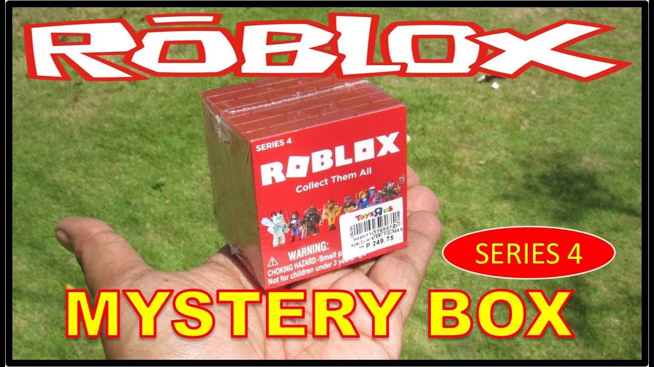 ROBLOX MYSTERY BOX series 4 unboxing | Comparing a Legit Roblox action ...