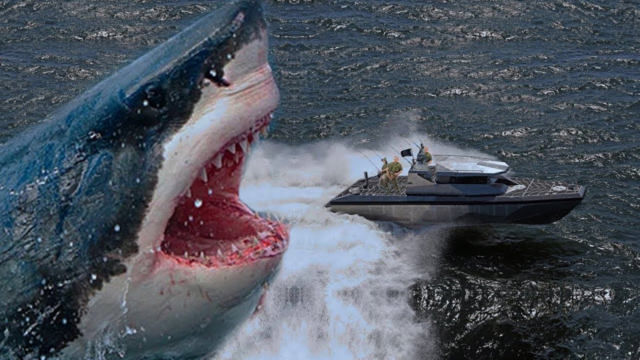 Top 10 Scary Megalodon Sightings That Will Terrify You - YouTube