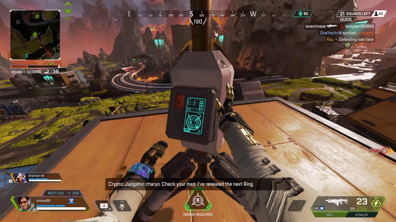 Apex legends crypto Ring scan. - YouTube