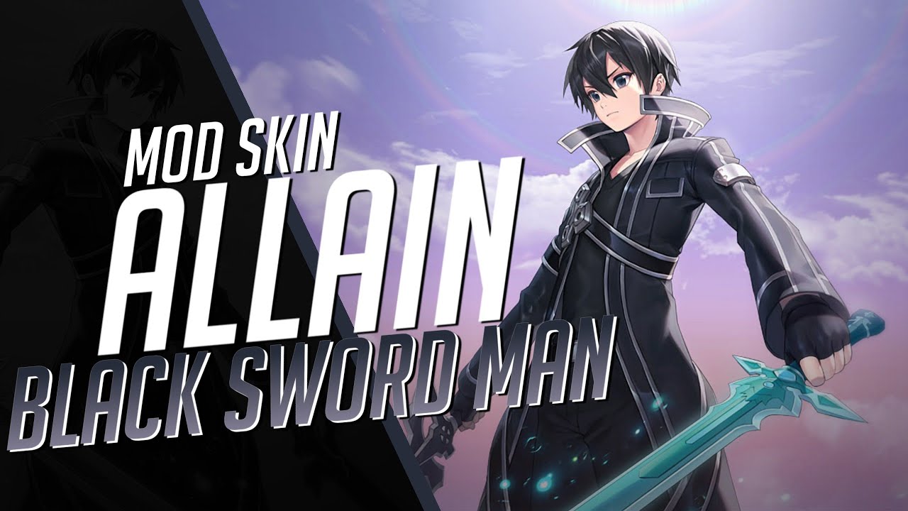 Rov | Mod Skin Allain Black Sword Man Kirito : มอดสกิน อัลเลน คิริโต๊ะ1 ...