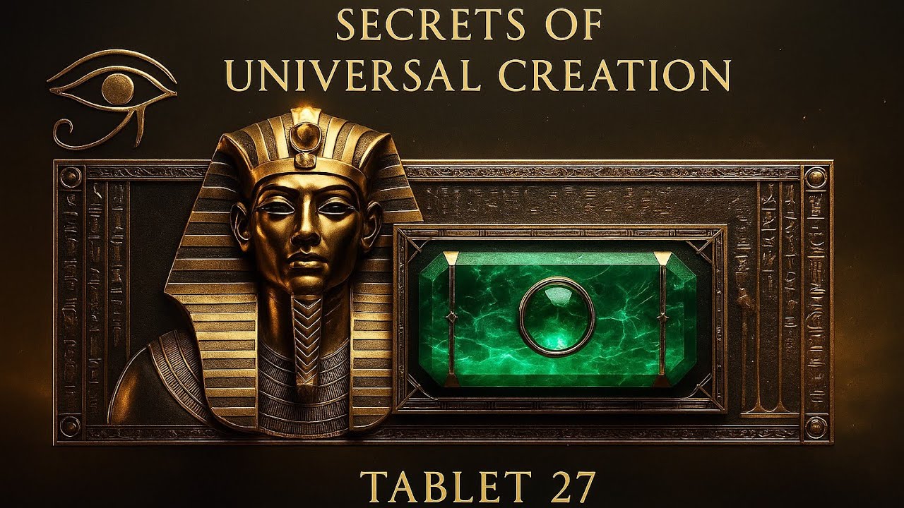 Tablet(27)XXVII: SECRETS OF UNIVERSAL CREATION The Emerald Tablets of Thoth the Atlantean ...