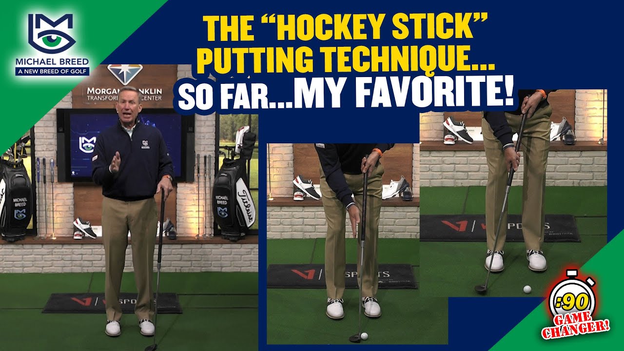 The Hockey Stick Putting Technique - so far, MY FAVORITE!... with ...
