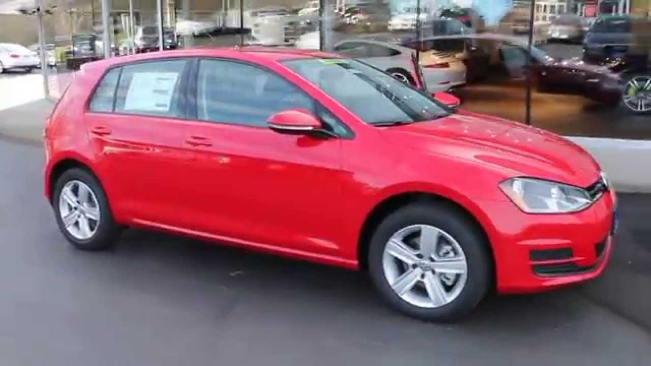 Volkswagen Golf Red
