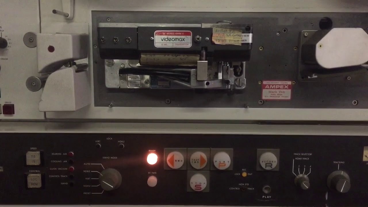 Ampex VR-1200 update - YouTube