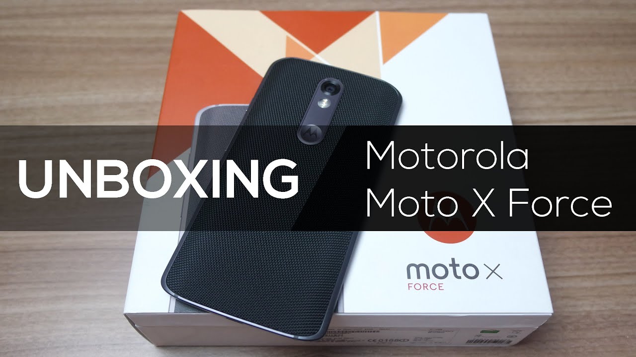 Moto X Force | Unboxing Brasil - YouTube