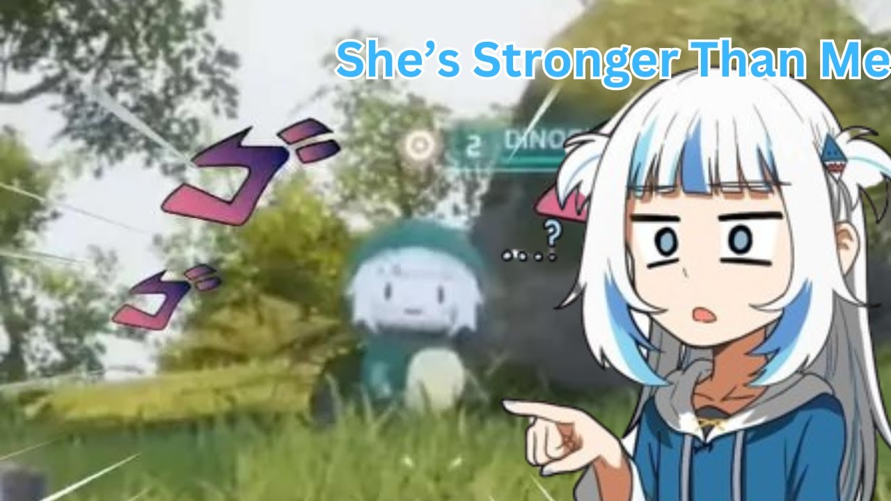 Gura Finaly Allowed To Play The Gura Dino Mod Palworld #holomyth - YouTube