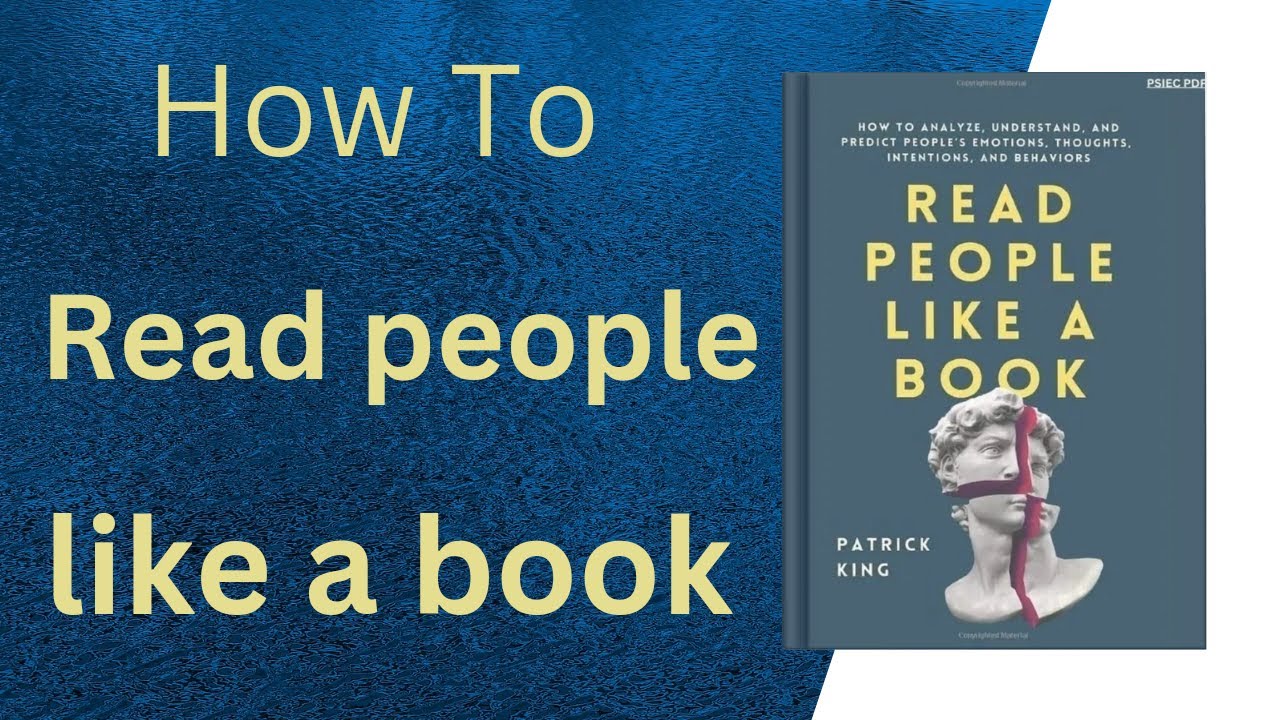 Read People Like a Book @ThePowerofBook-24 | How to Read People Like a ...