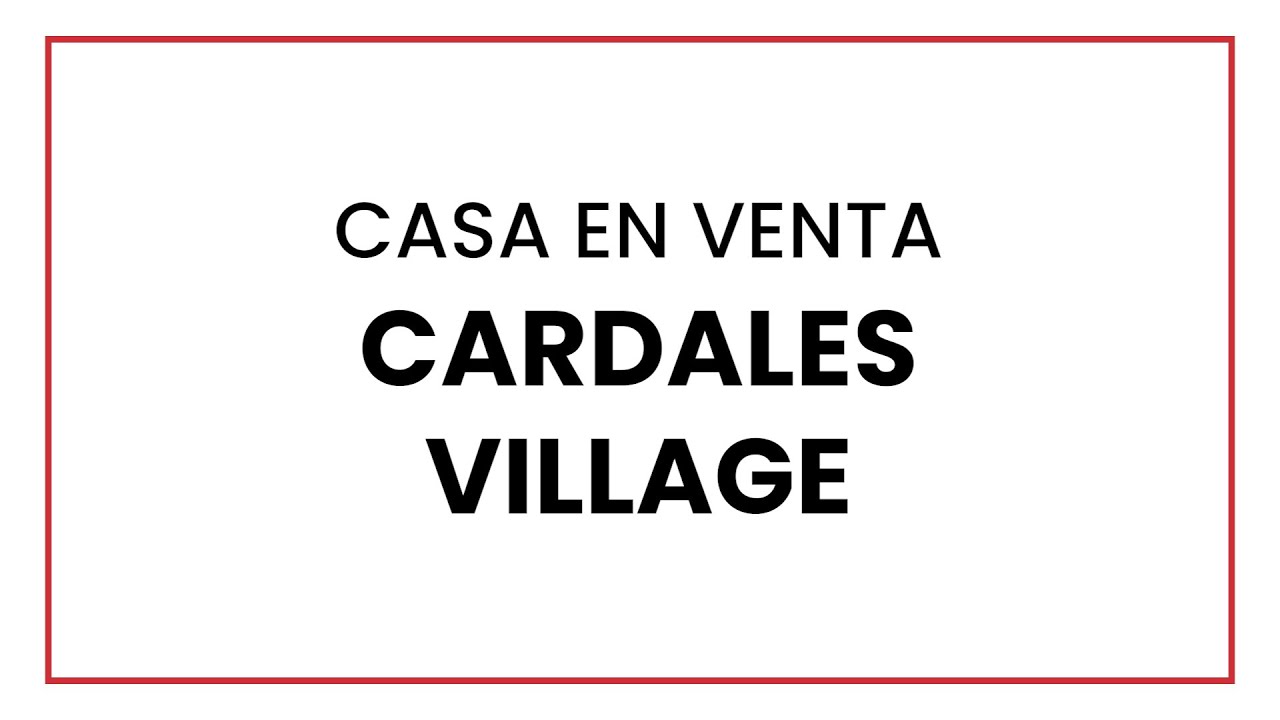 Casa en venta, Cardales Village - YouTube