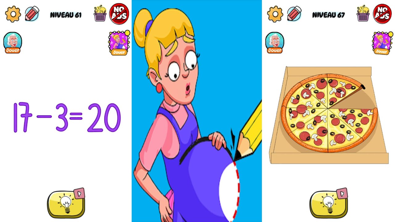 Draw Puzzle: Tricky Brain Test - Gameplay Mobile Game Walkthrough ...