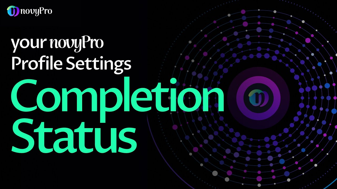 FAQ Profile's Completion Status - YouTube