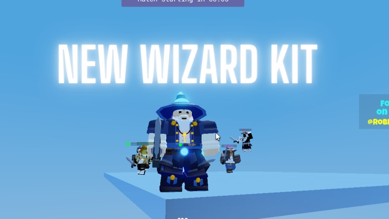 New Wizard kit and new item in roblox bedwars - YouTube