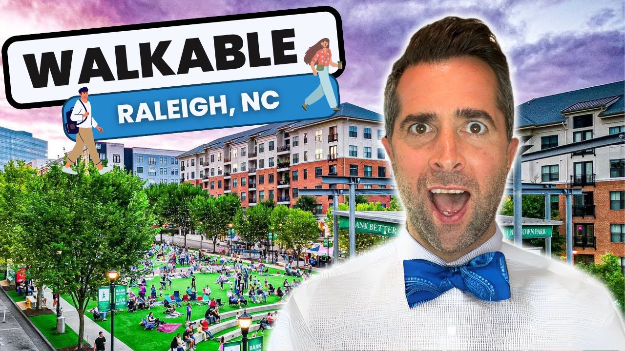 WALKABLE Neighborhoods of Raleigh, NC - YouTube