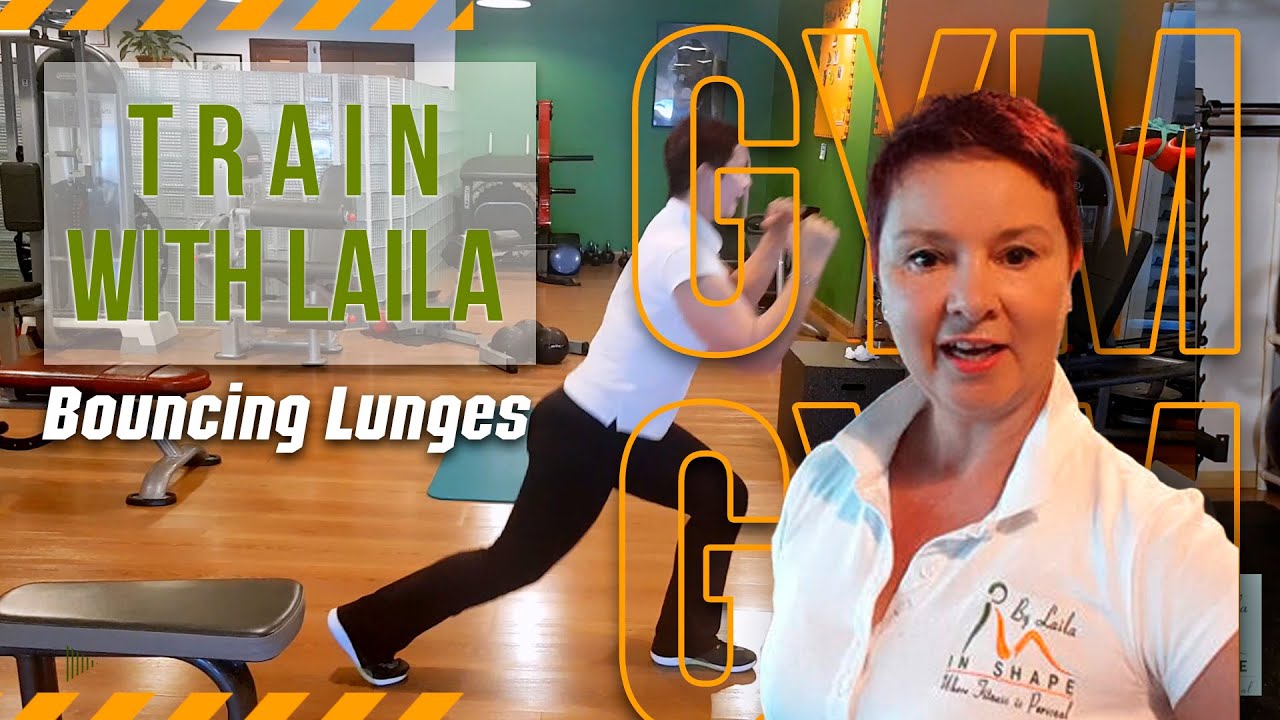 Energizing Bouncing Lunge Workout for Women with Laila | Fun and ...