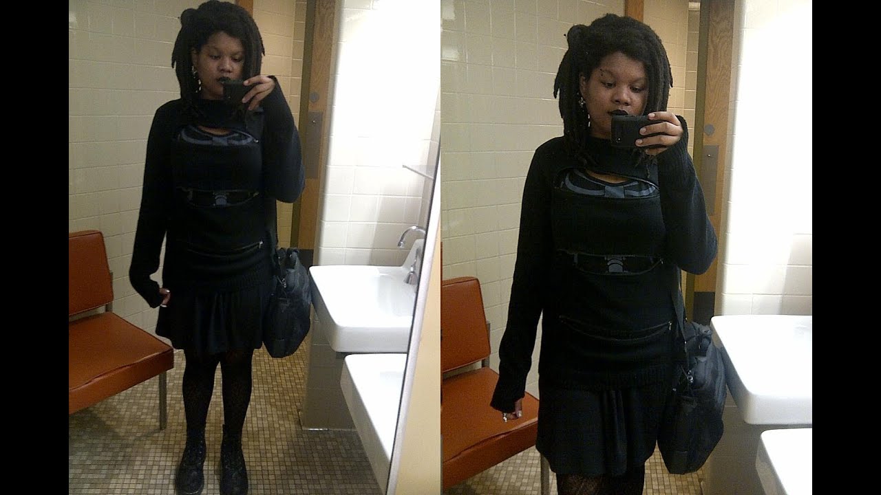 Gothic Autumn OOTD - YouTube