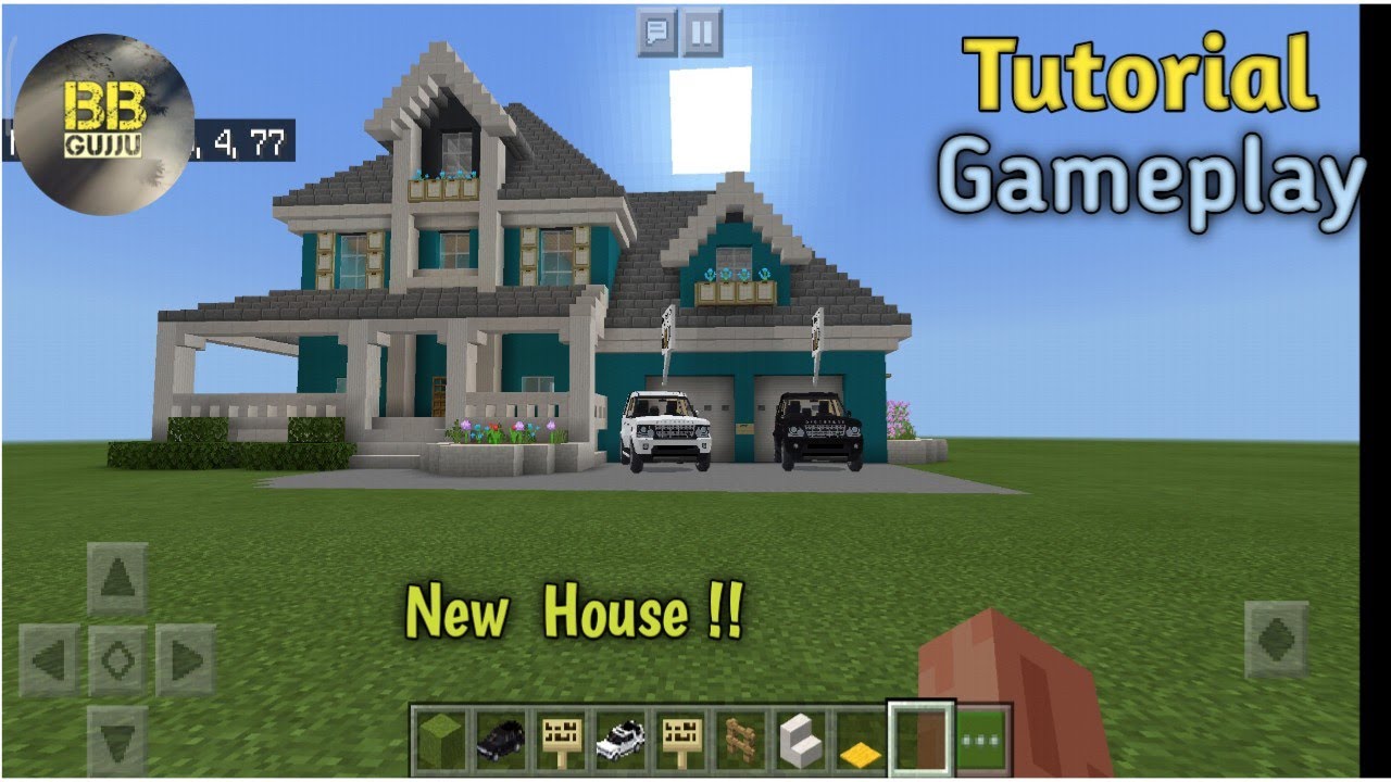Minecraft : Morden House || Tutorial || Easy || PIIYU GAMING - YouTube