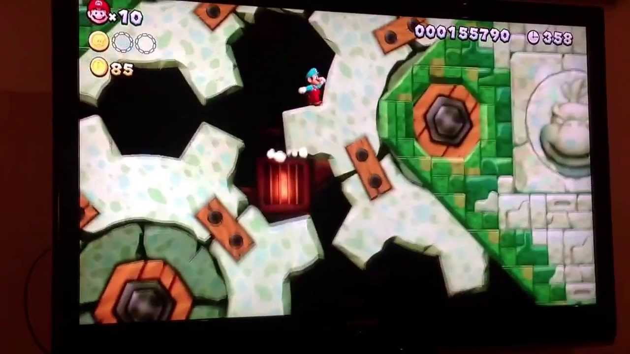New Super Mario Bros U World 1 Tower. - YouTube
