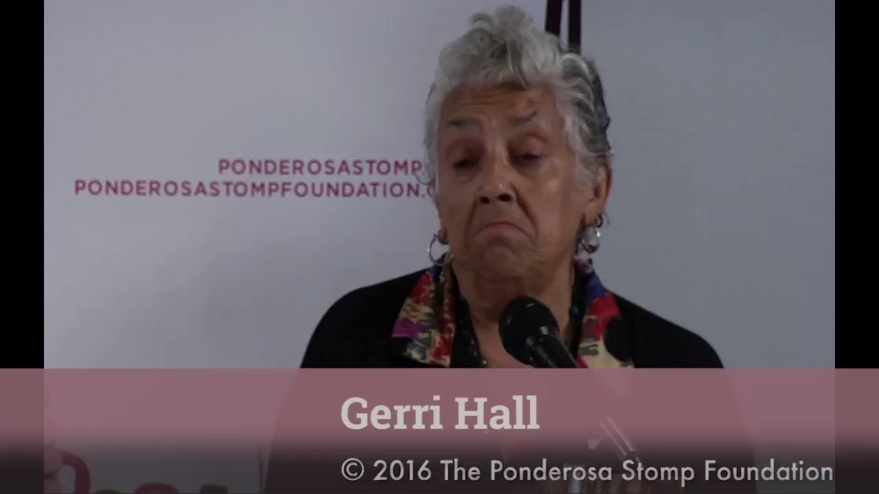 Gerri Hall with Rick Coleman from the 2010 Ponderosa Stomp History ...