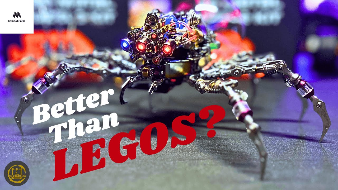 Mecrob Metal 3D Model Build and Review - YouTube