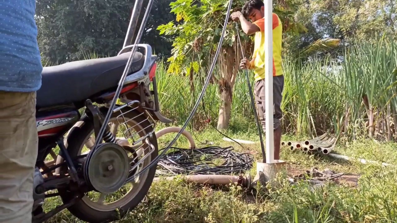 Borewell pipe lifting and drafting in bore hole new technology from ...