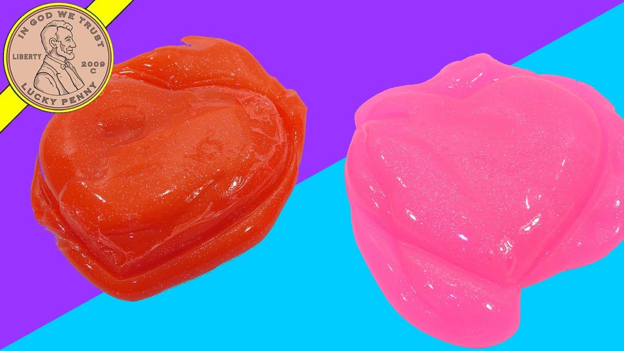 Valentine's Day Amazing Red and Pink Slime - YouTube