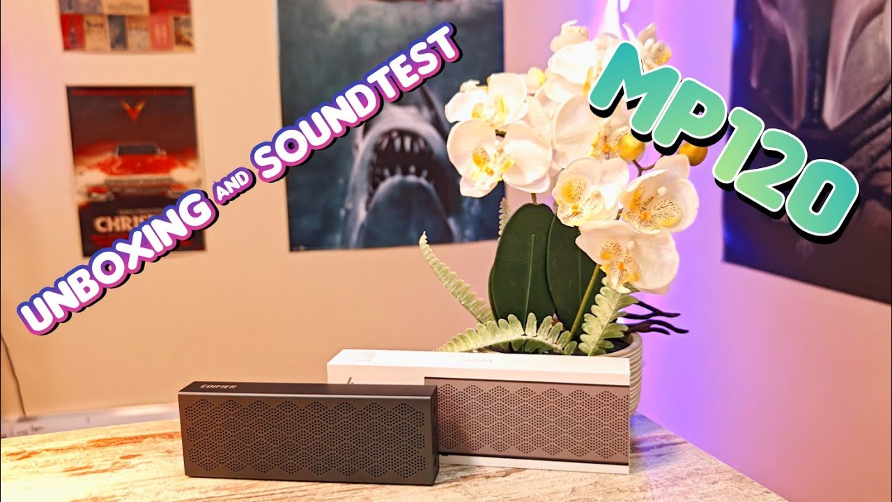 Edifier MP120 - Unboxing & Soundtest "FULL METAL BUILD !" - YouTube