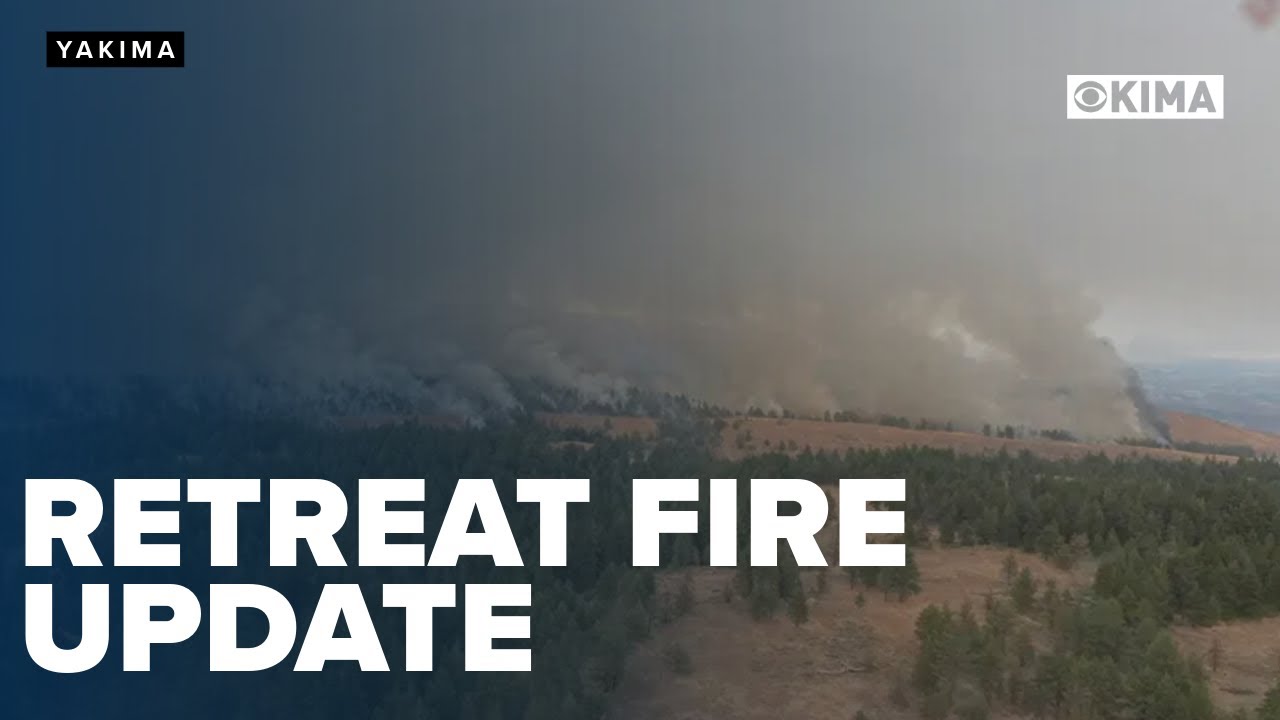 Retreat Fire Update: August 12 - YouTube